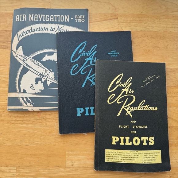 Other | Vintage 1948 1955 196 Civil Air Regulations Intro To Navigation ...